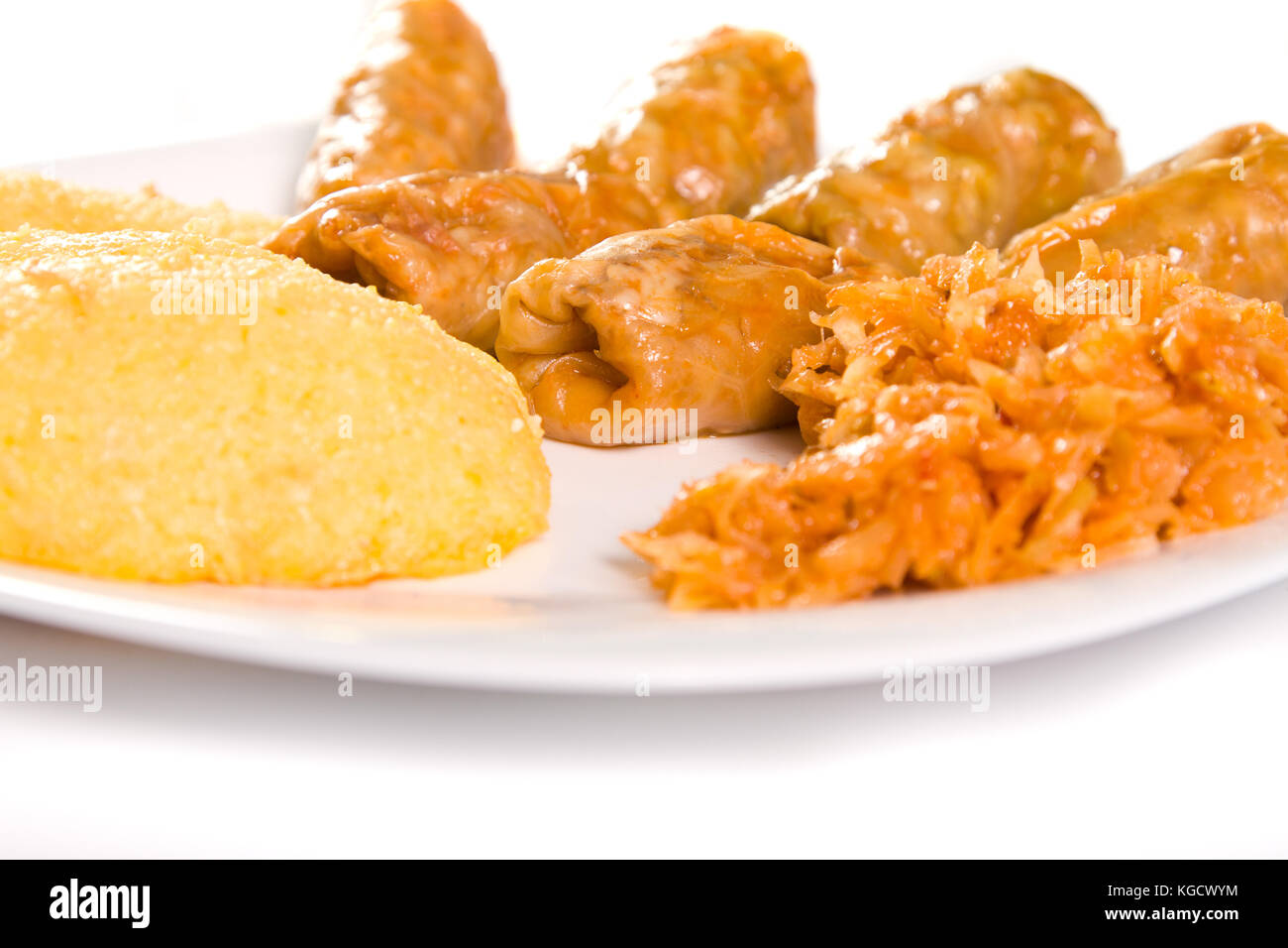 Romanian traditional dish, stuffed cabbage Stock Photo - Alamy