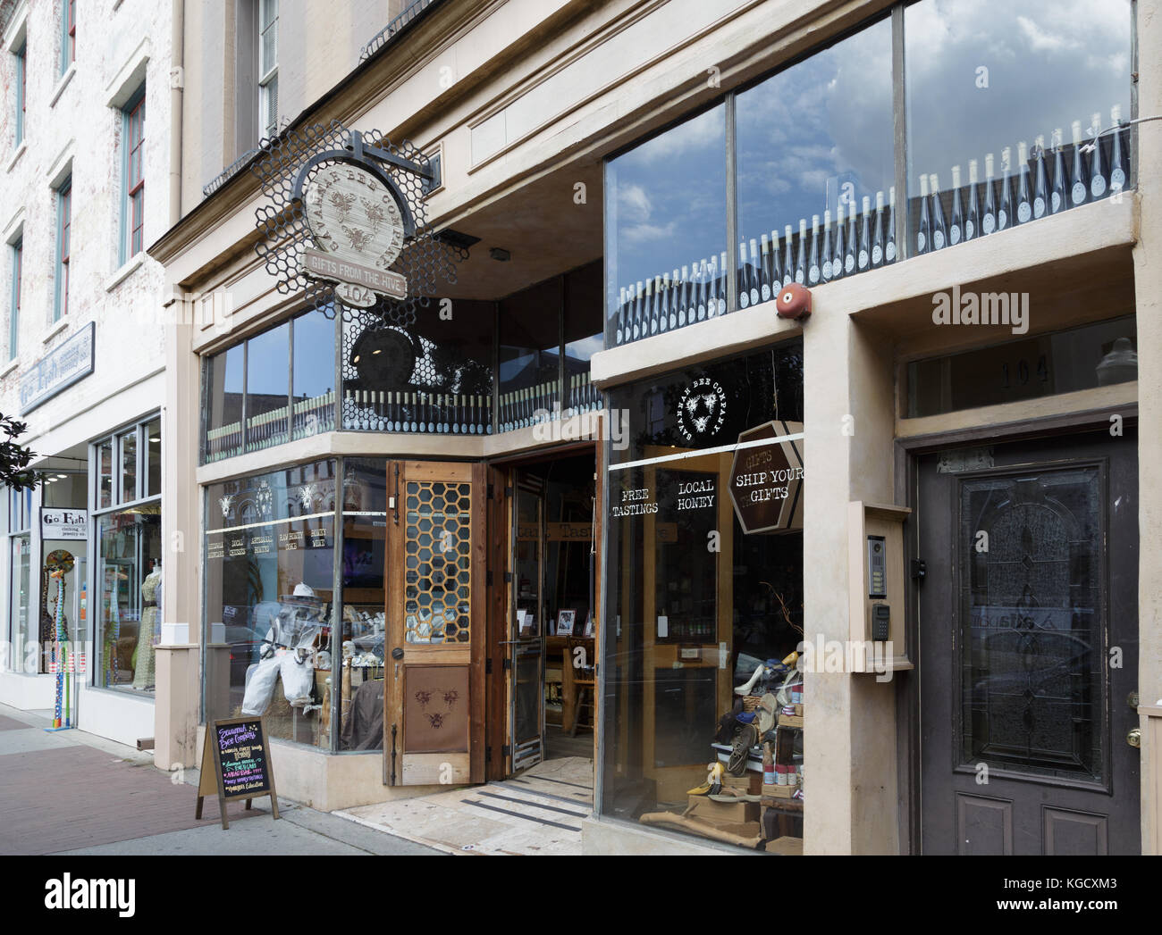 The Savannah Bee Company in Savannah Georgia Stock Photo - Alamy
