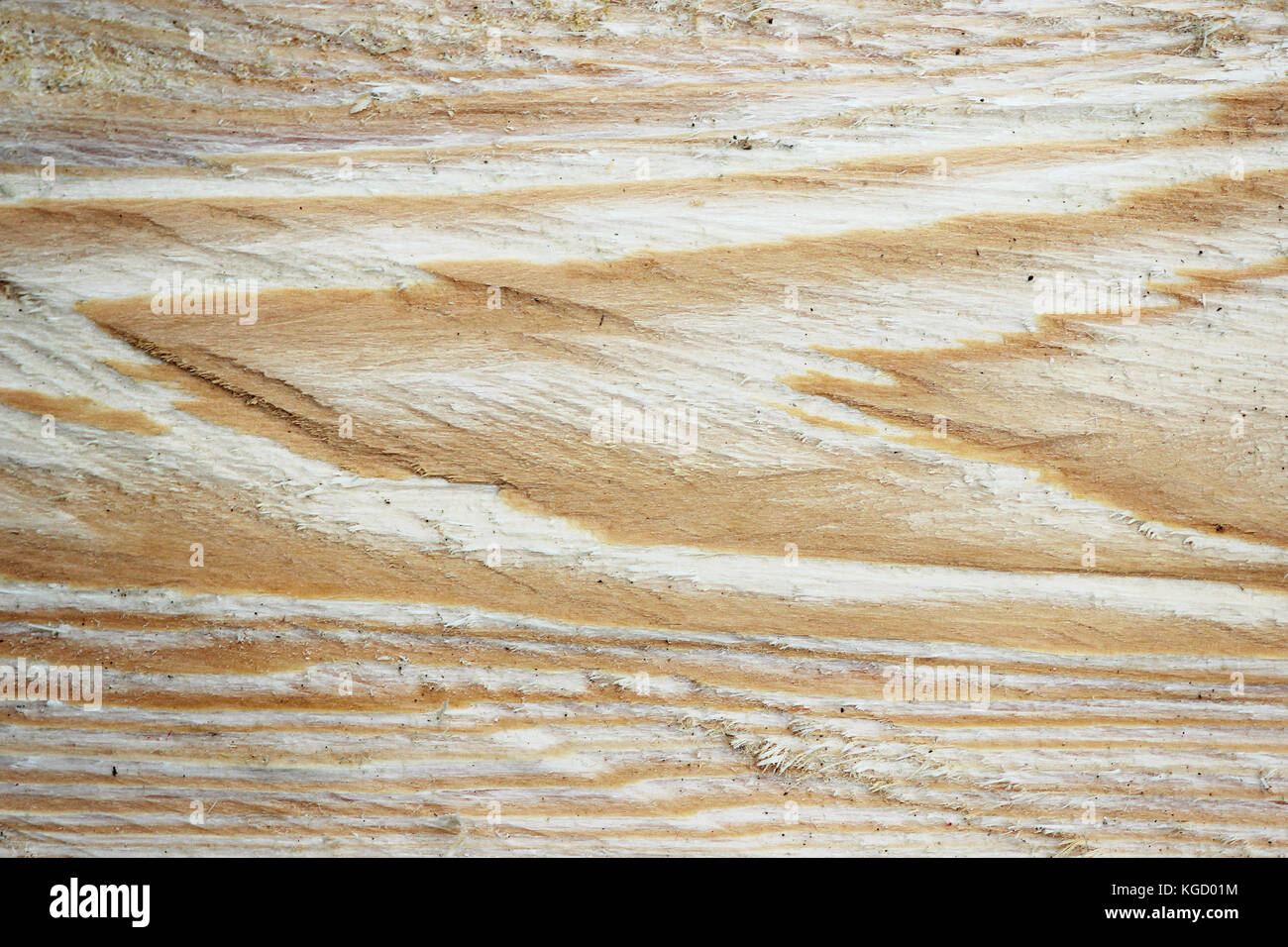 Texture of a wooden cut after sawing a board with a circular saw Stock ...