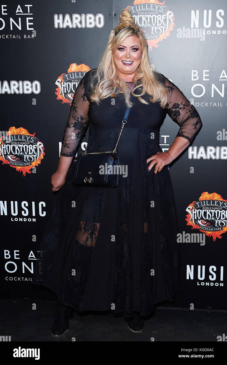 Guests arriving for the 2017 Shocktober Fest held at Tulleys Farm ...