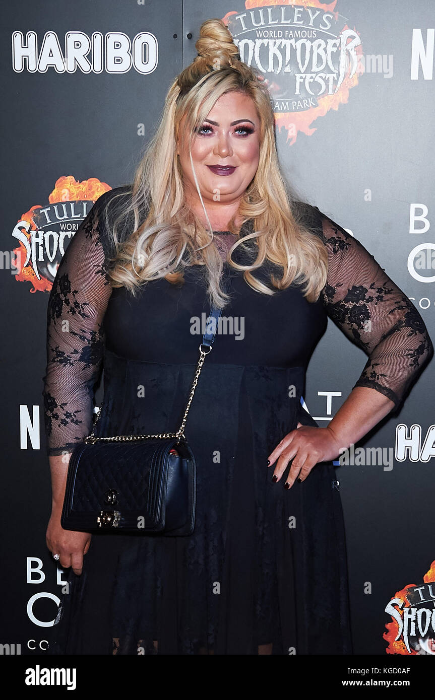 Guests arriving for the 2017 Shocktober Fest held at Tulleys Farm ...