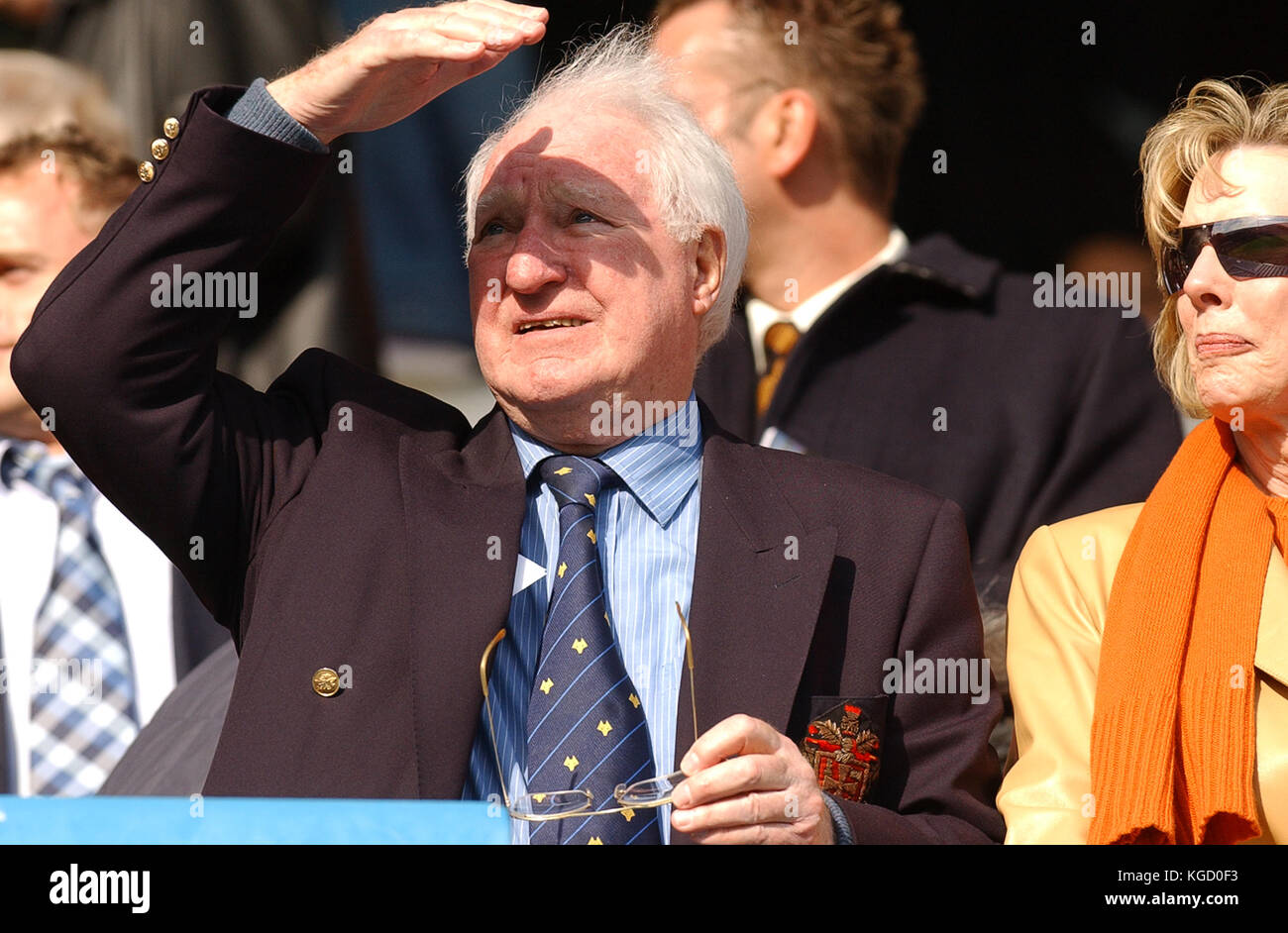 Football club owner Sir Jack Hayward Fulham v Wolverhampton Wanderers ...