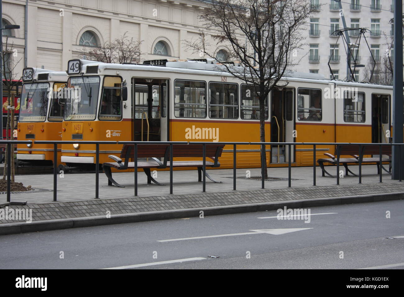 Budapeat public transort Stock Photo - Alamy