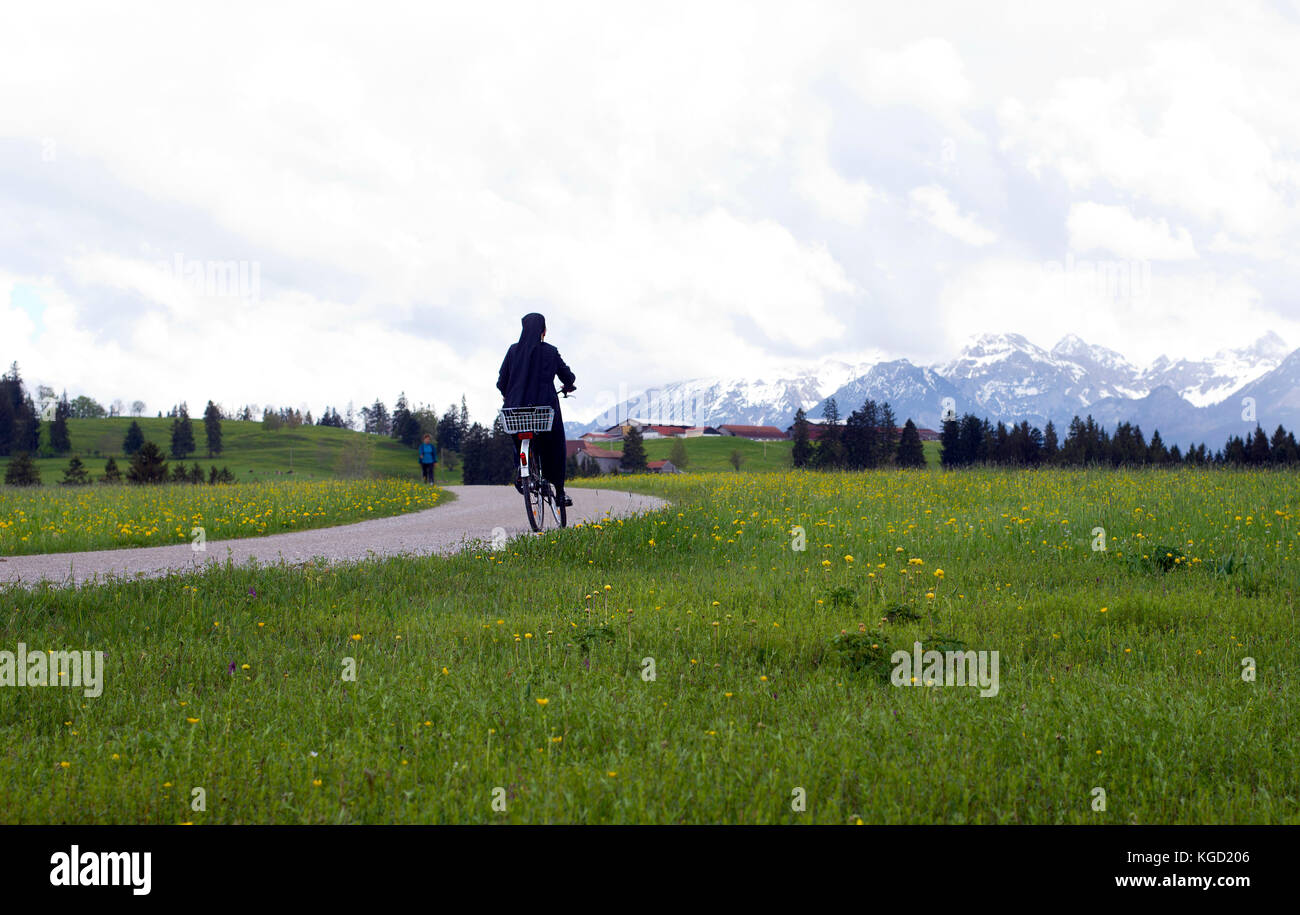 Cycling in bavaria hi-res stock photography and images - Alamy