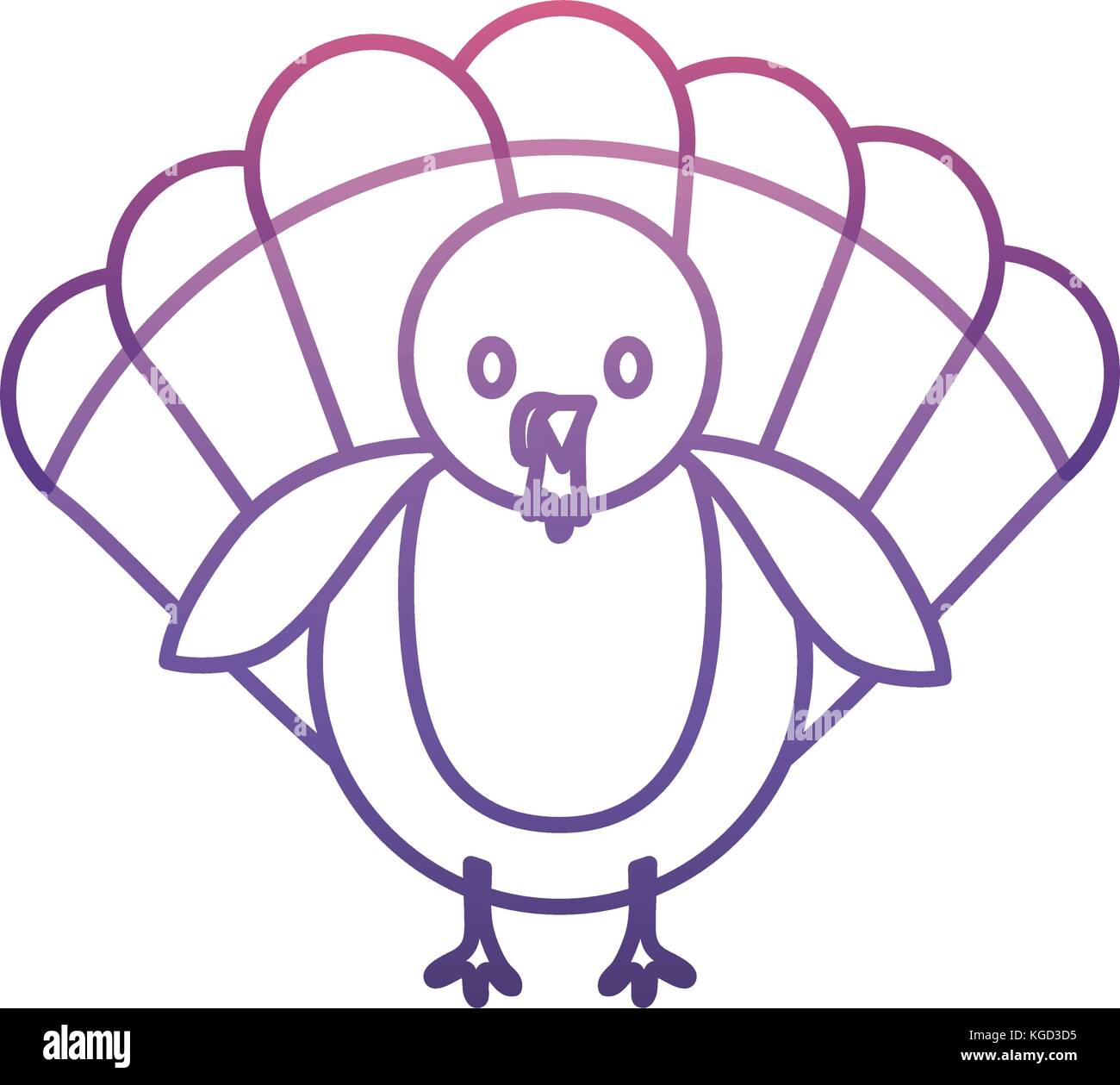 cartoon turkey icon Stock Vector Image & Art - Alamy