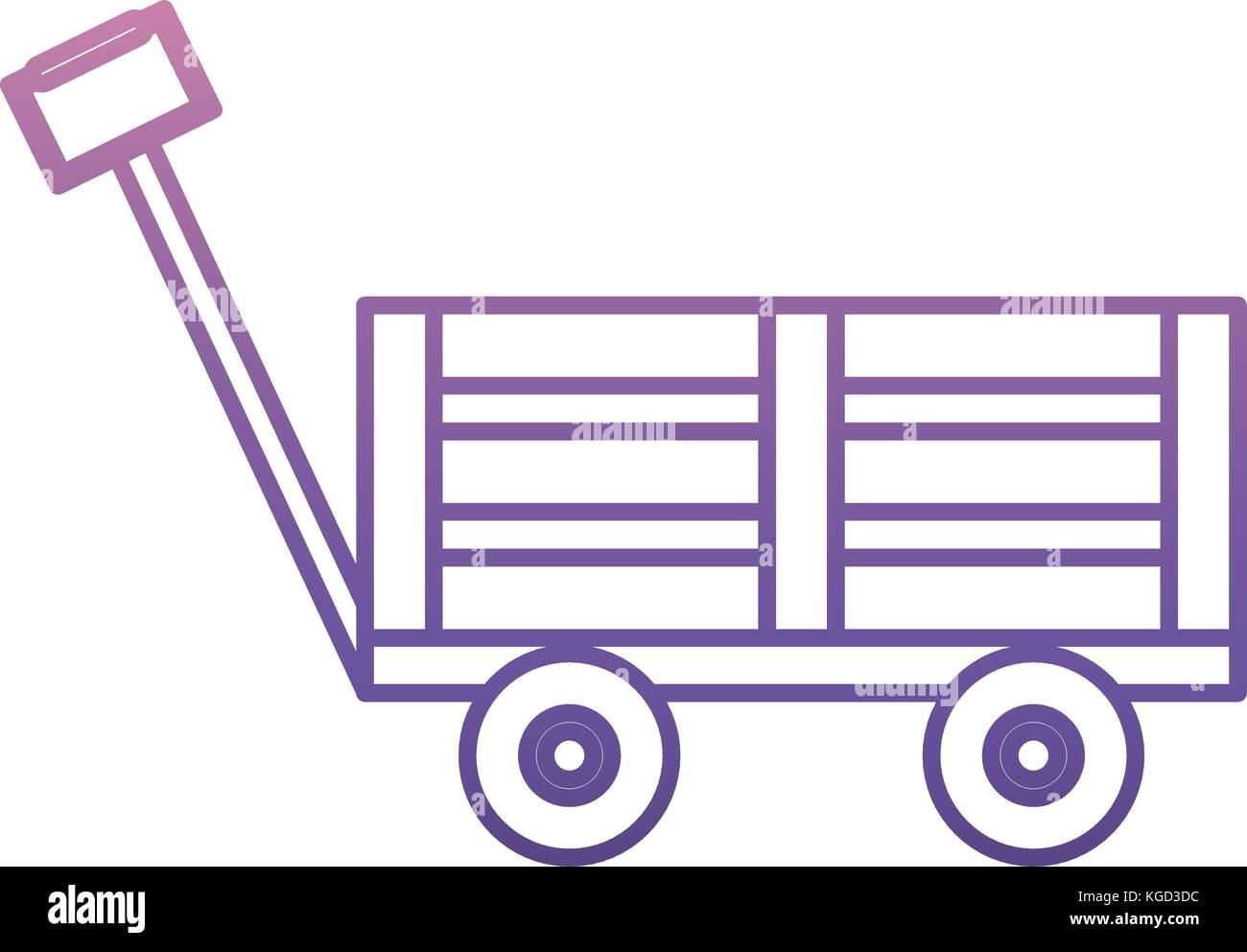 hand cart icon Stock Vector Image & Art - Alamy