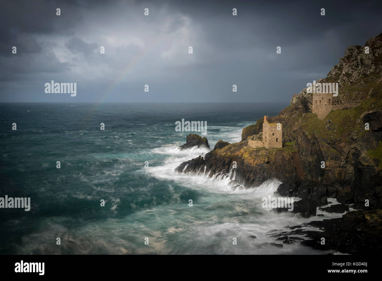 Botallack Mines in Cornwall Stock Photo - Alamy
