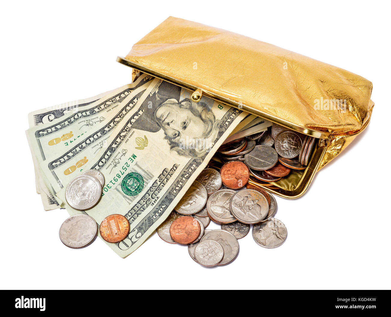 Coin purse white hi-res stock photography and images - Alamy