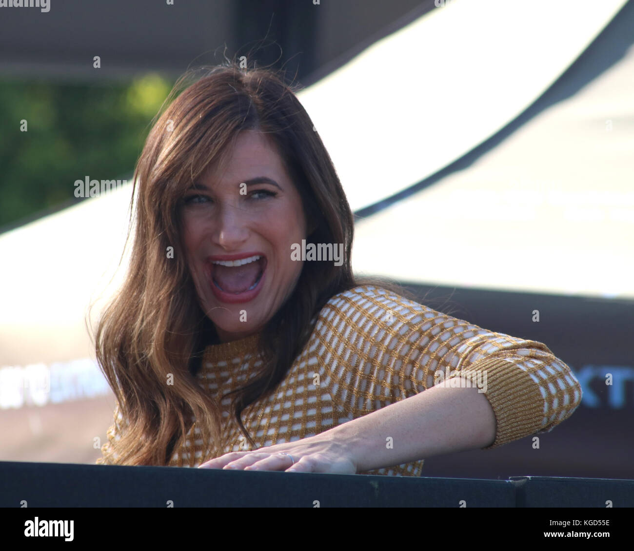 Kathryn Hahn appears on 'Extra' Featuring: Kathryn Hahn Where: Los ...