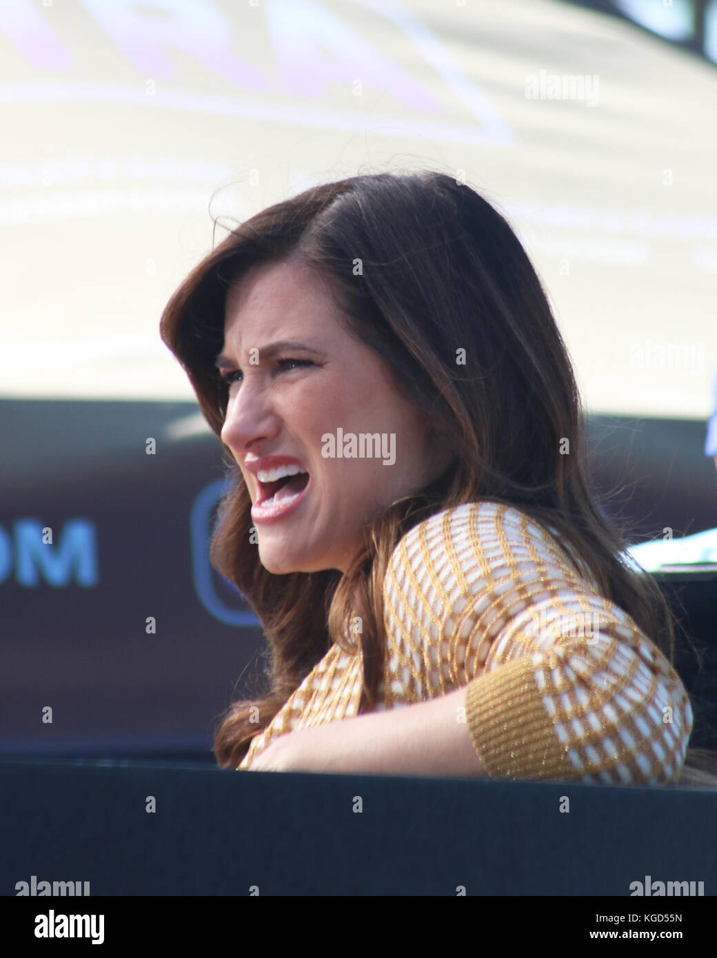 Kathryn Hahn appears on 'Extra' Featuring: Kathryn Hahn Where: Los ...