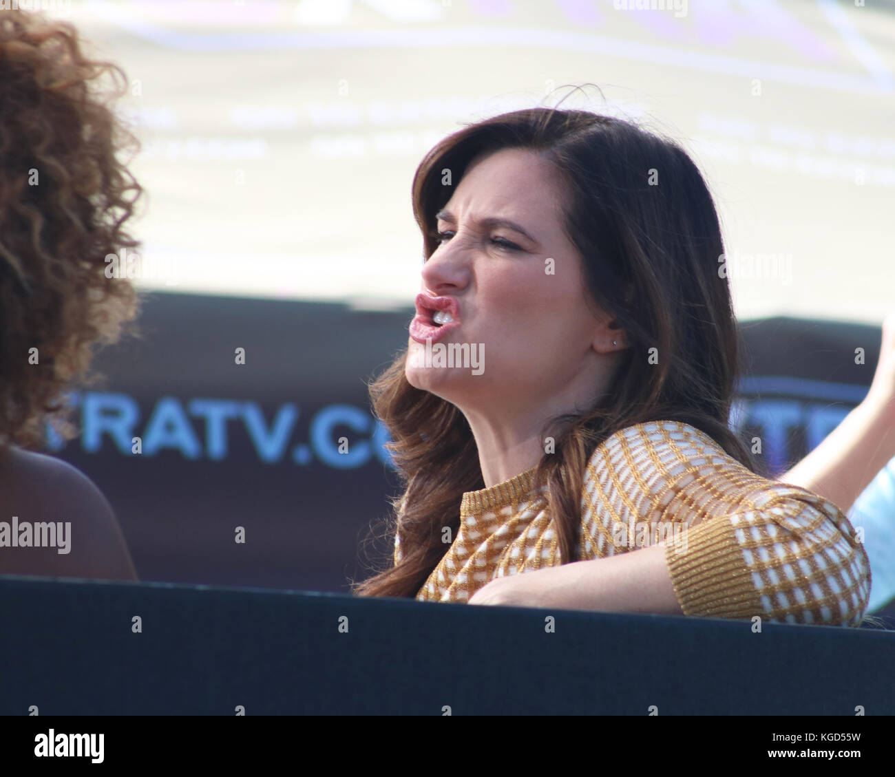 Kathryn Hahn appears on 'Extra' Featuring: Kathryn Hahn Where: Los ...