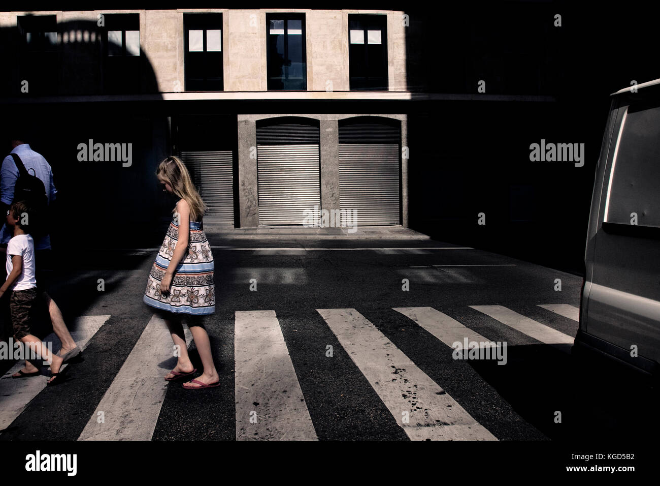 Man on zebra crossing hi-res stock photography and images - Alamy