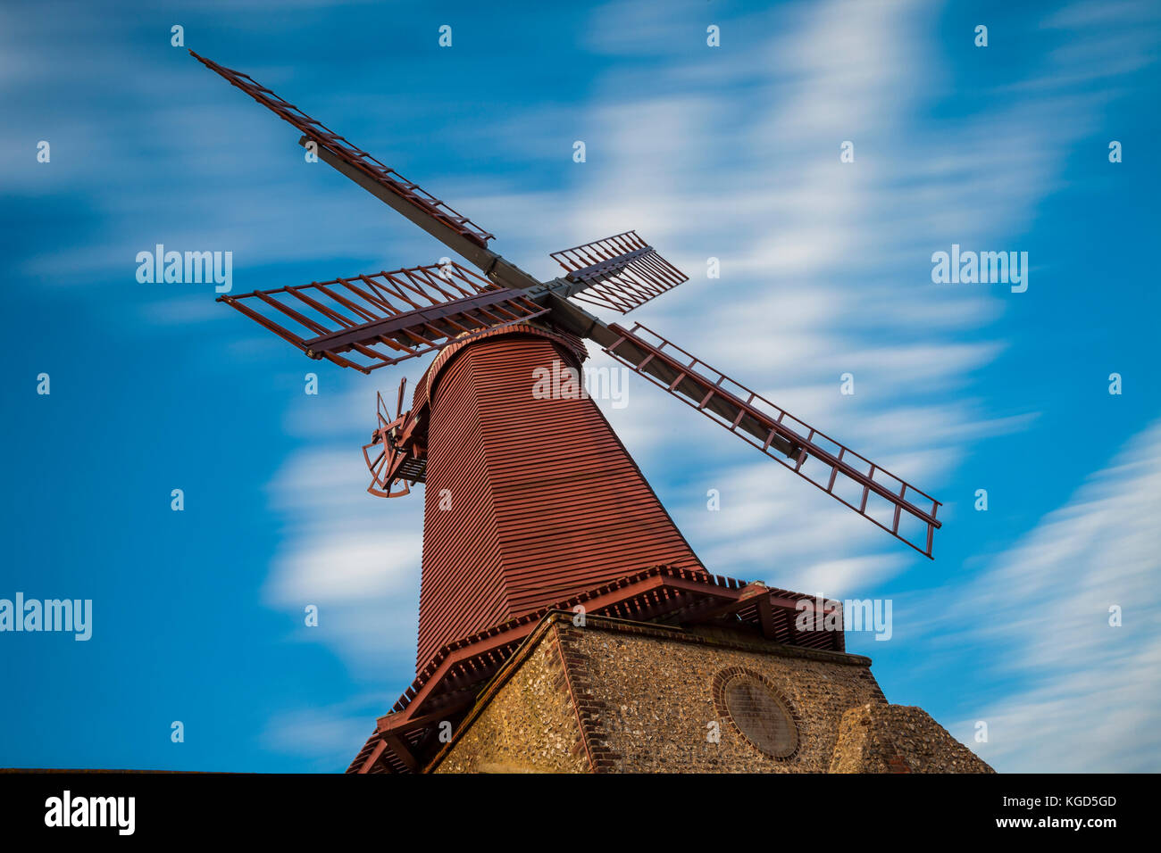 West Blatchington windmill Stock Photo - Alamy