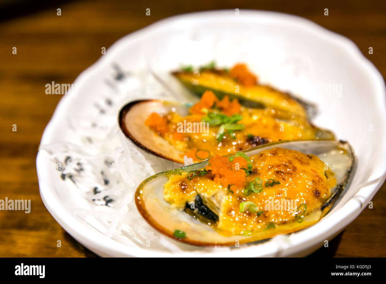 Japanese Baked Mussels