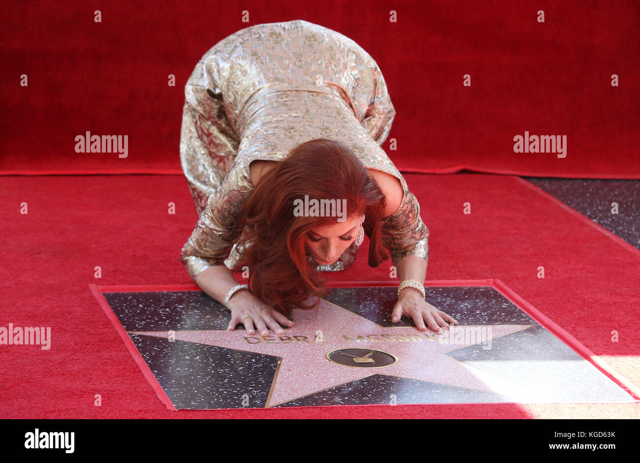 Debra Messing Honored With Star On The Hollywood Walk Of Fame Featuring ...
