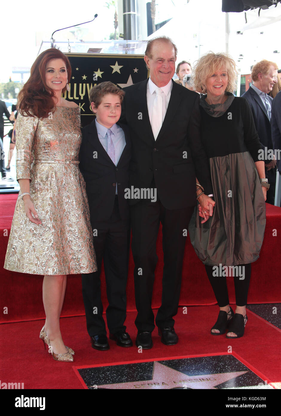 Debra Messing Honored With Star On The Hollywood Walk Of Fame Featuring ...