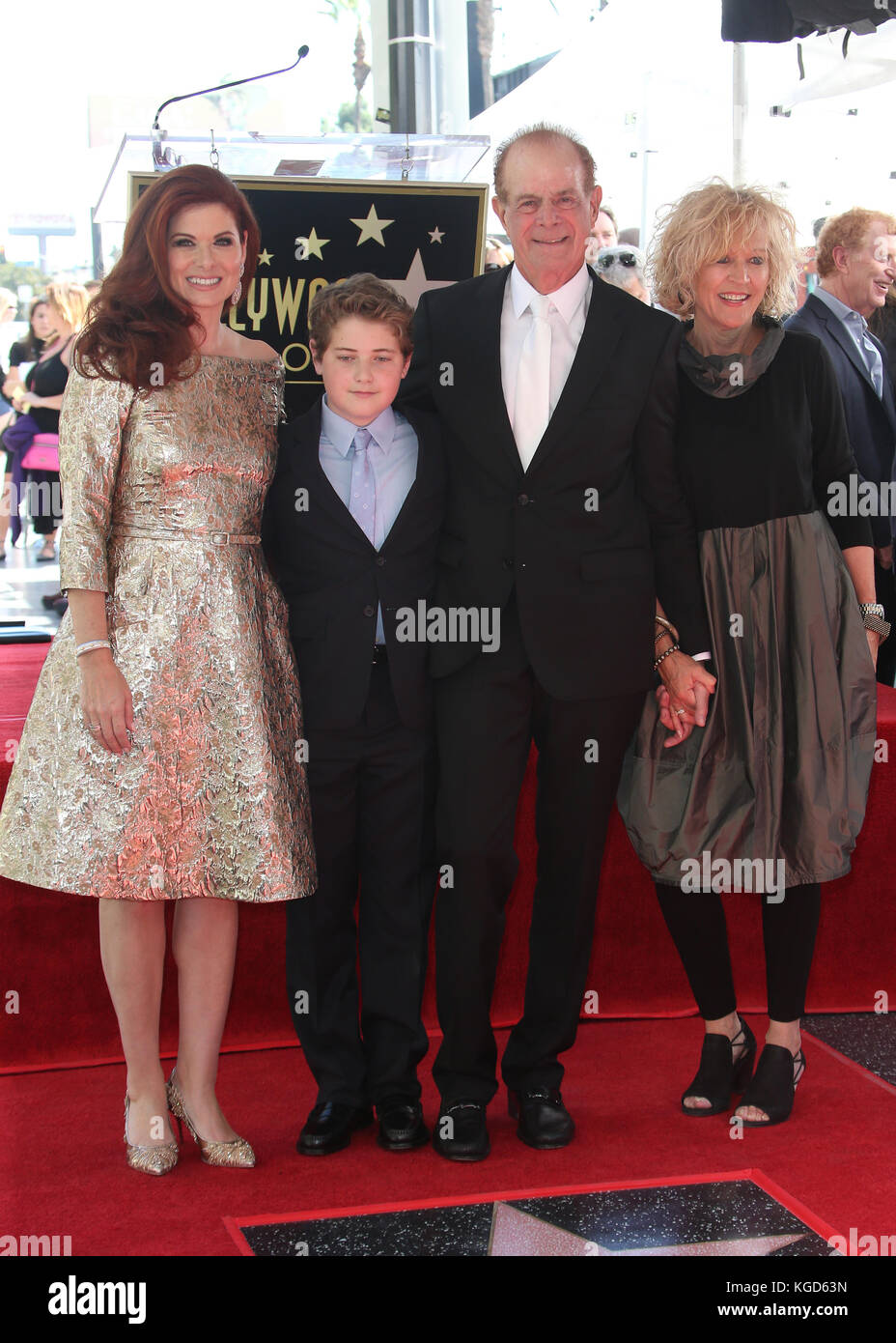 Debra Messing Honored With Star On The Hollywood Walk Of Fame Featuring ...