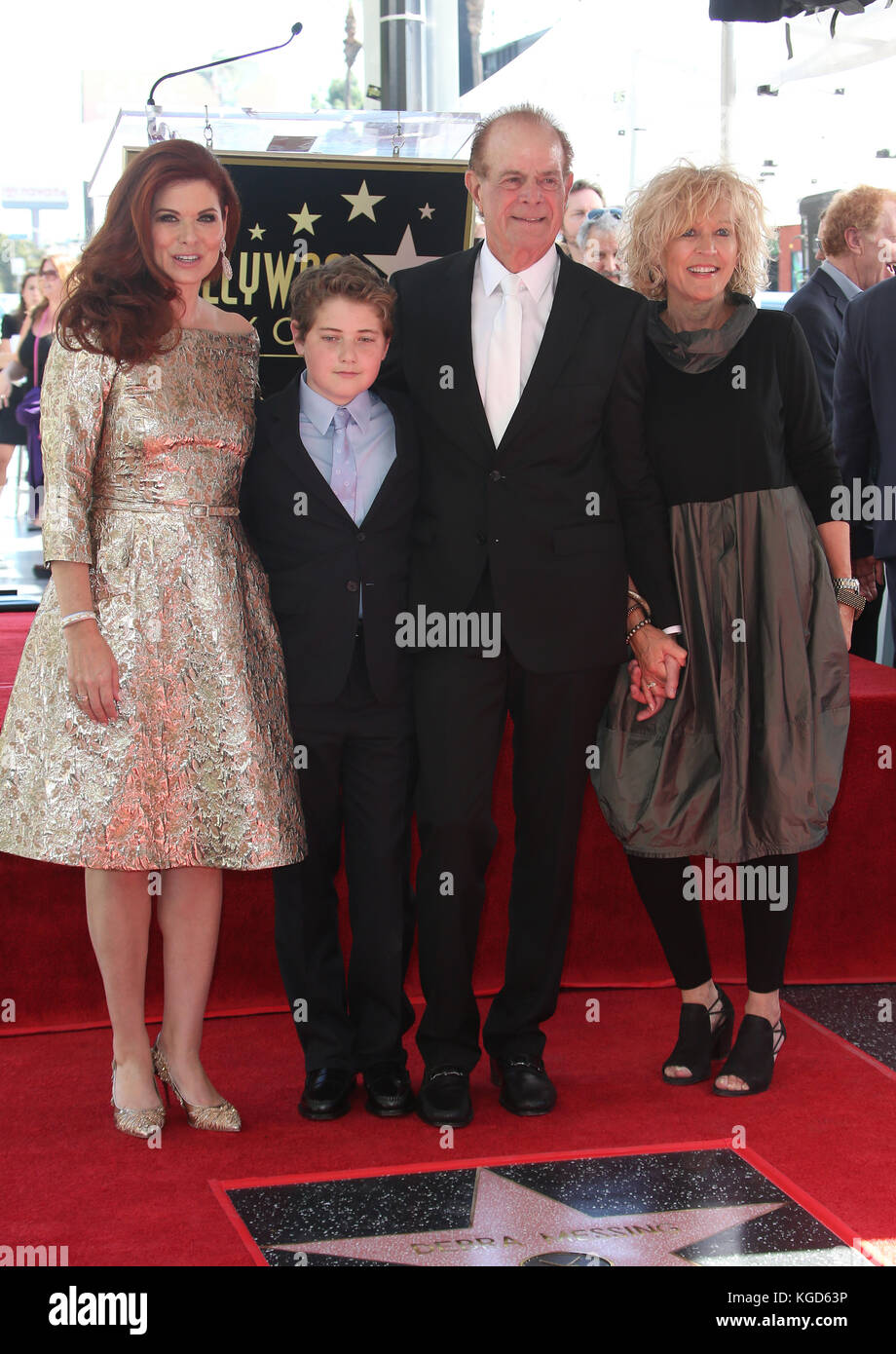 Debra Messing Honored With Star On The Hollywood Walk Of Fame Featuring ...