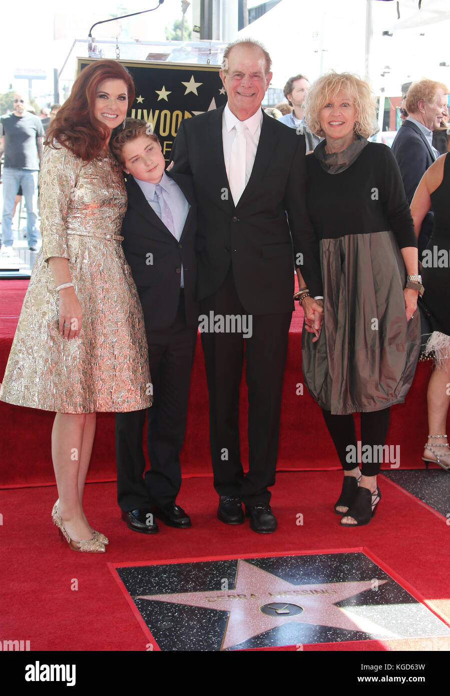 Debra Messing Honored With Star On The Hollywood Walk Of Fame Featuring ...