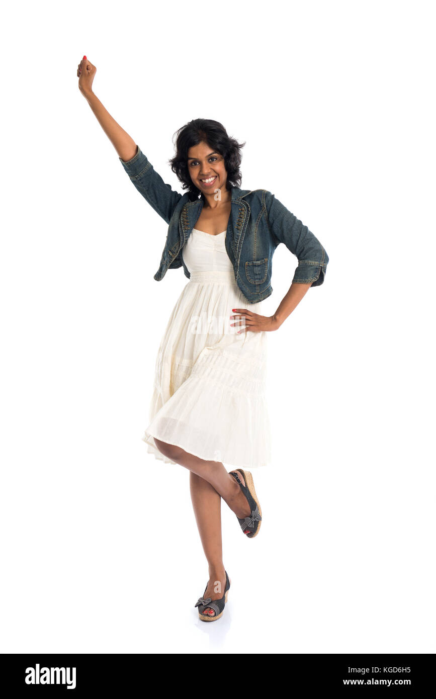 indian teenage girl in joy Stock Photo - Alamy