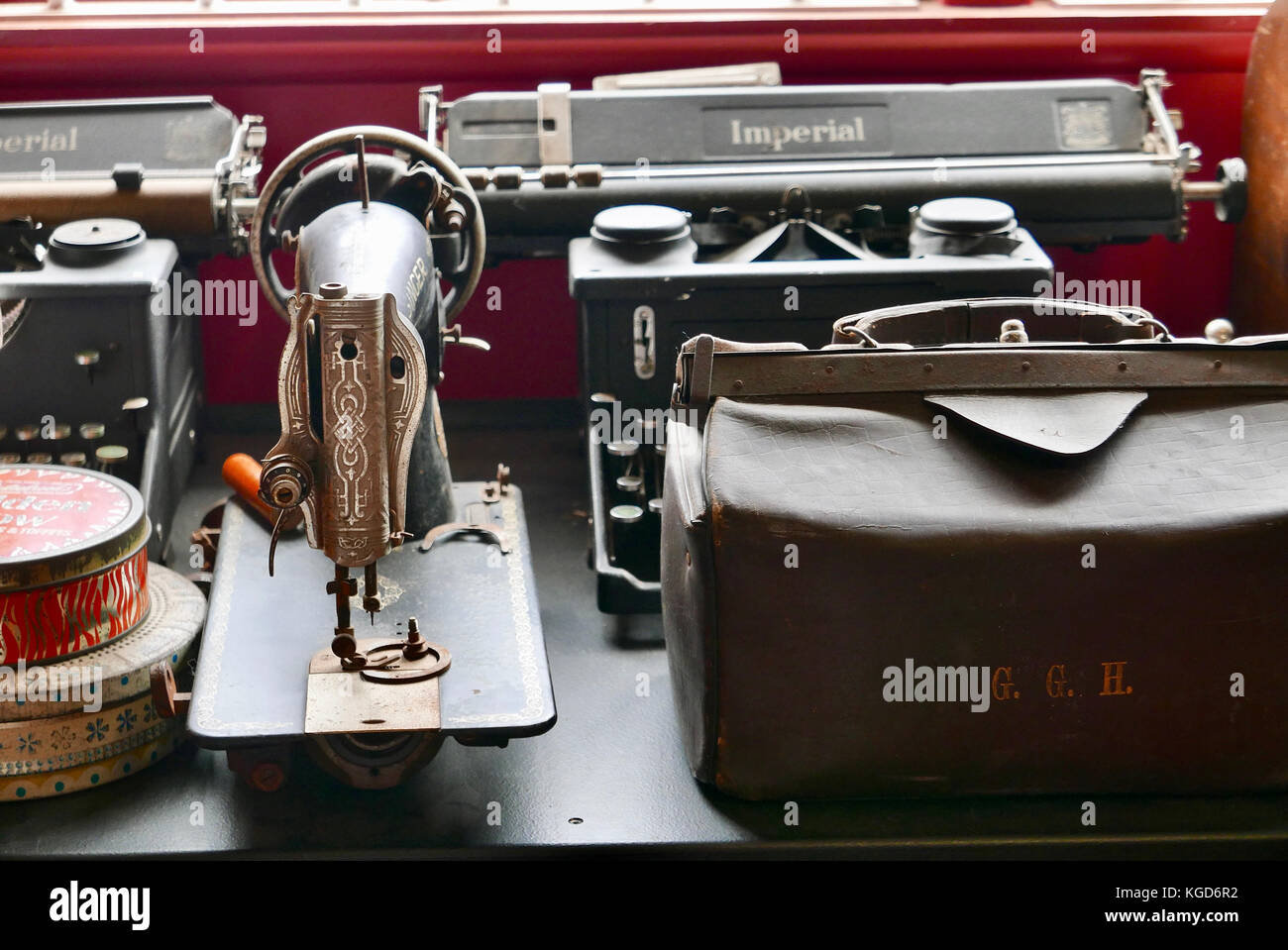 Old office equipment Stock Photo - Alamy