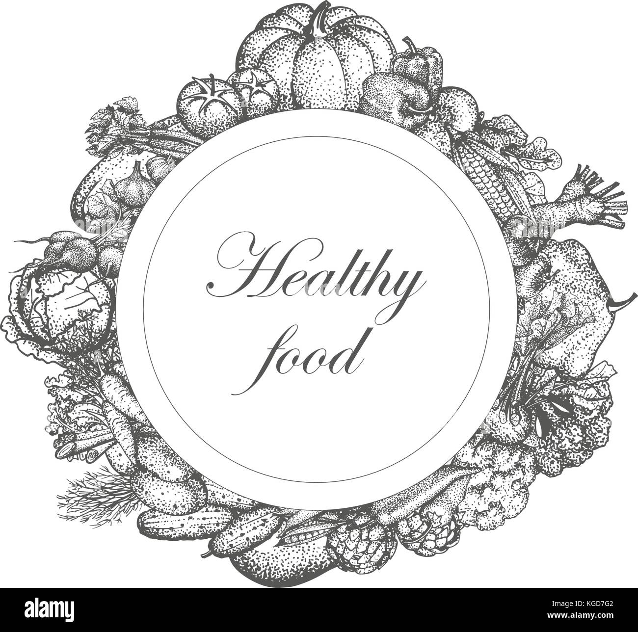Sketch, hand drawn vegetable nutrition Stock Vector Image & Art - Alamy