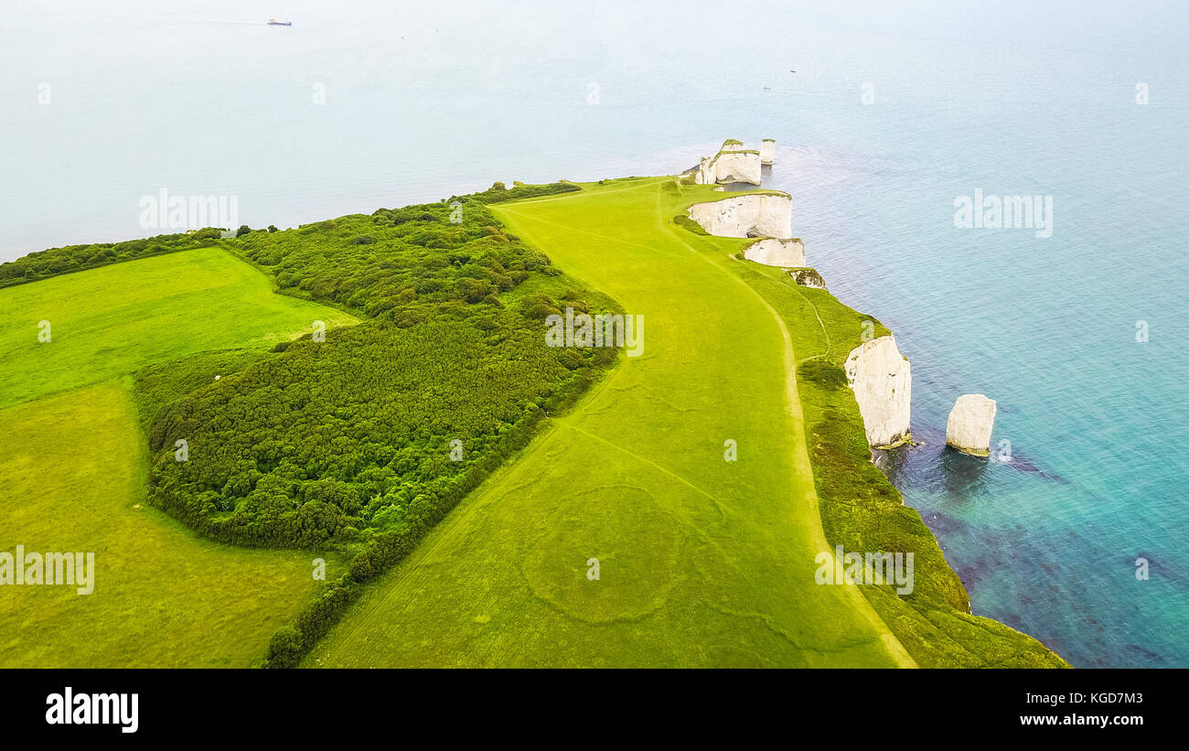 Old Harry Rocks Stock Photo - Alamy