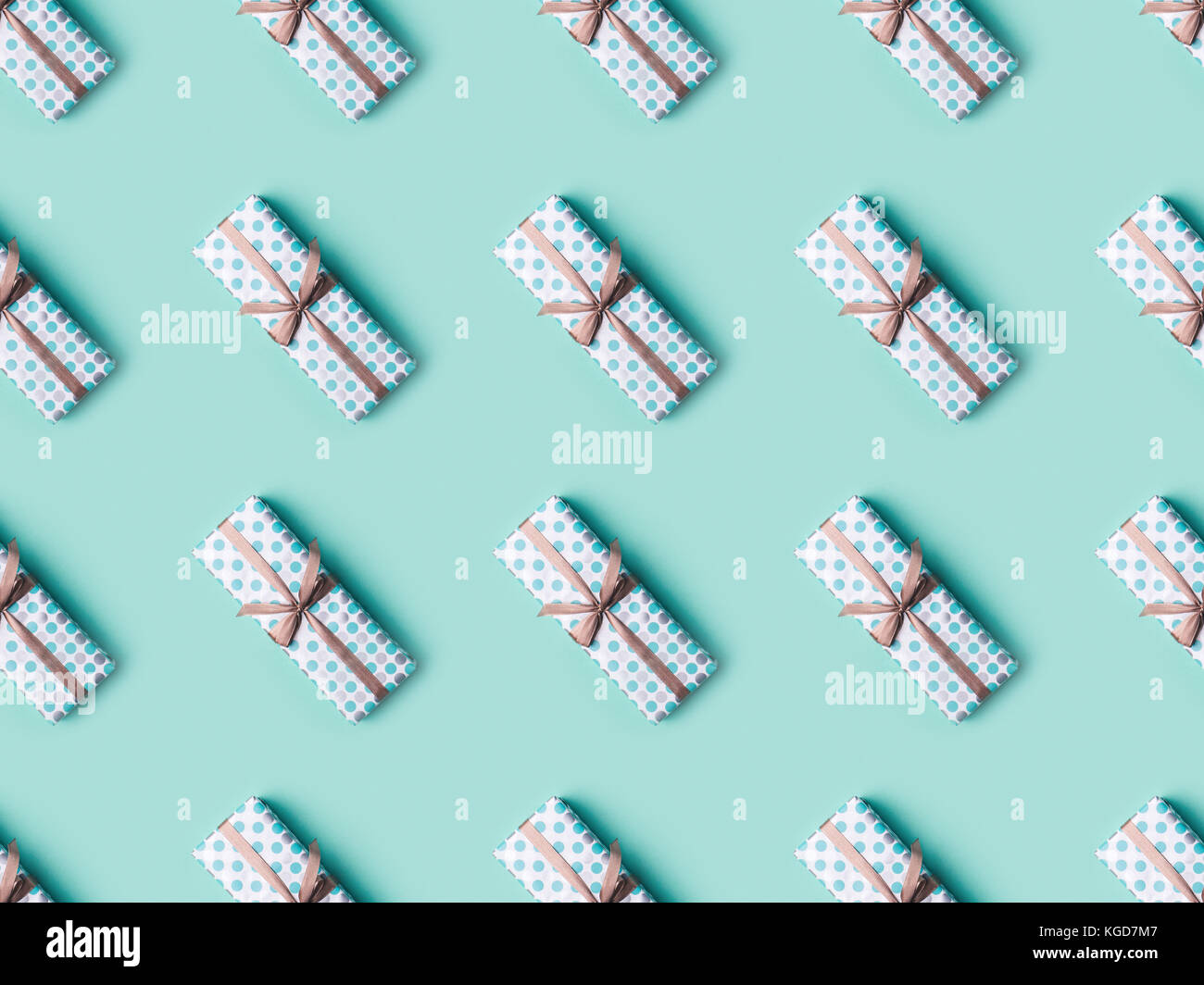 wrapped gift boxes Stock Photo - Alamy