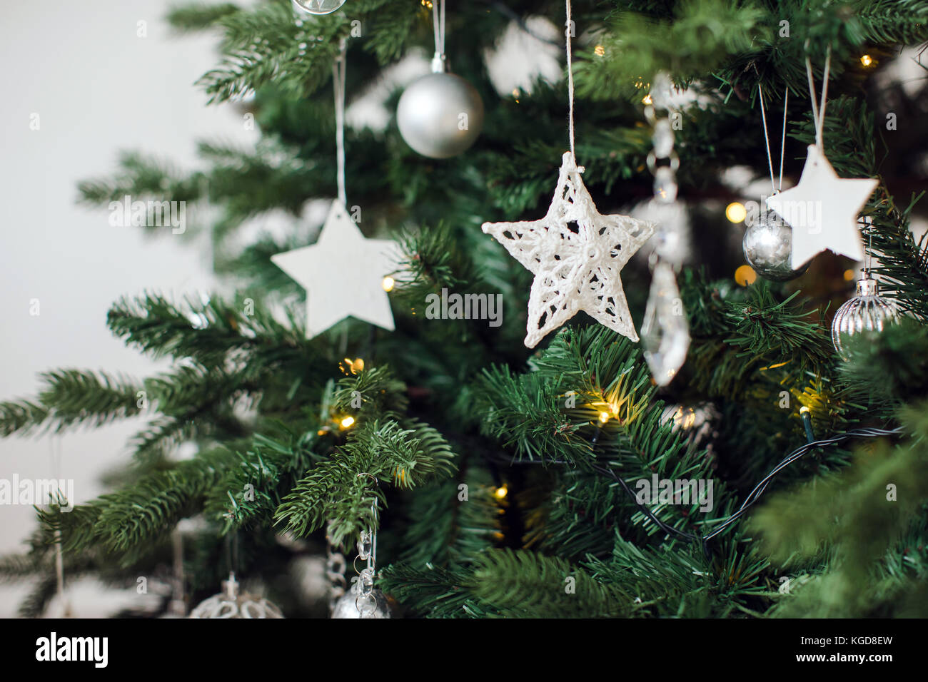 Pine tree stars hi-res stock photography and images - Alamy