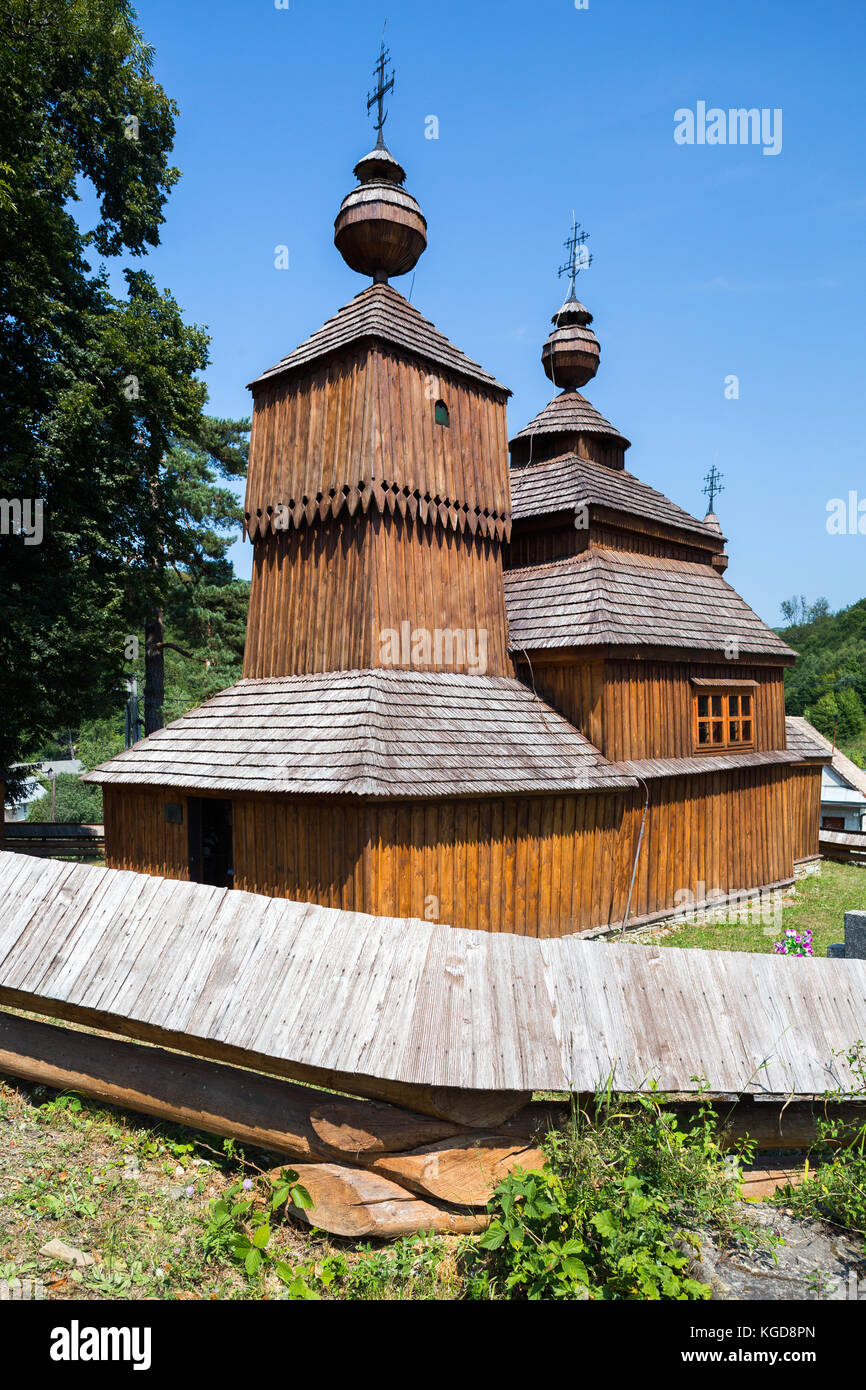 Bodruzal, Slovakia. One of the oldest wooden orthodox churches in ...
