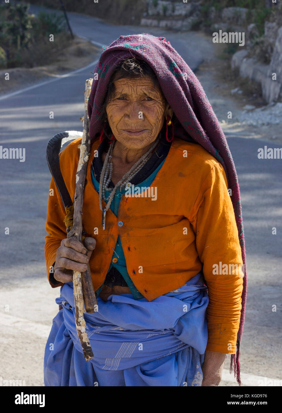 women in Uttarakhand, India Stock Photo - Alamy