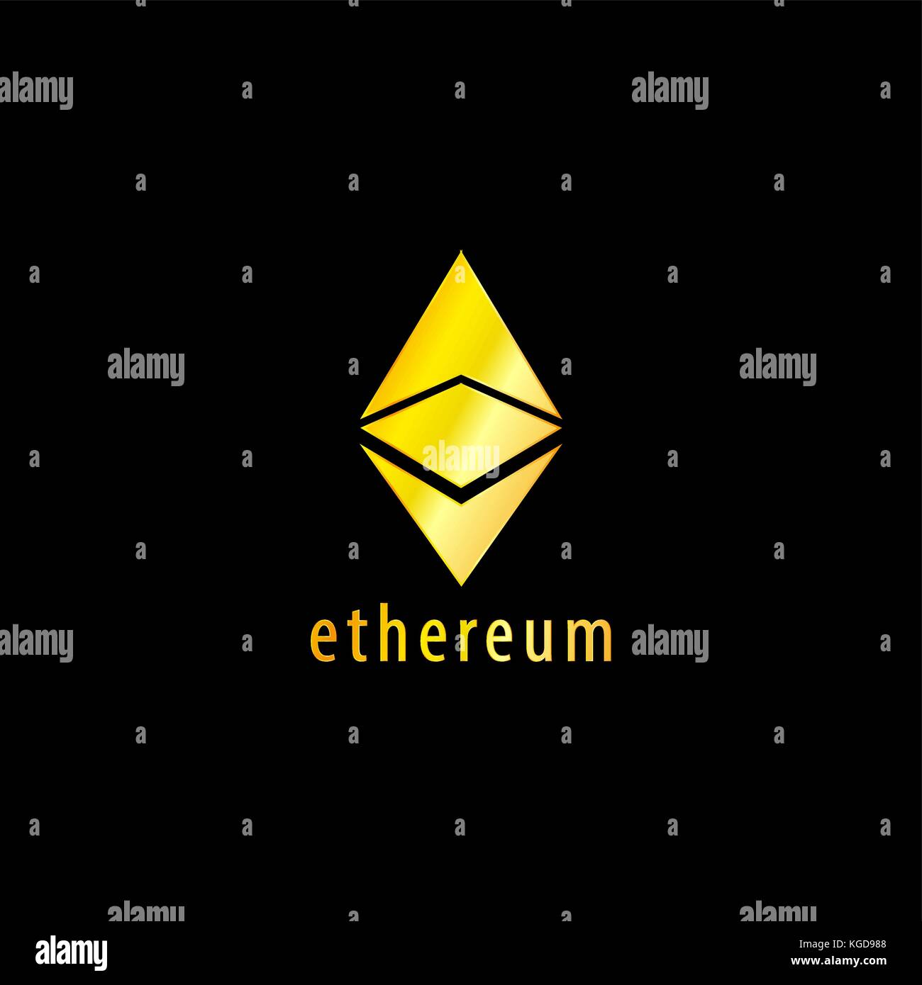 Golden Ethereum Symbol Vector Icon, Illustration, Eps File Stock Vector ... Golden Ethereum Symbol Vector Icon, Illustration, Eps File Stock Vector ...
