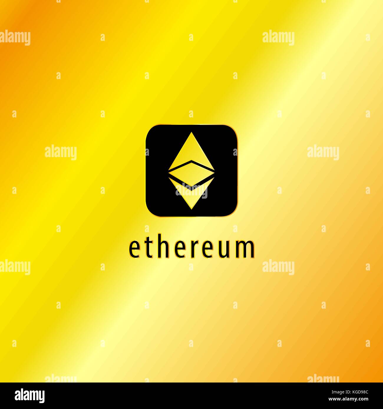 Ethereum logo hi-res stock photography and images - Alamy