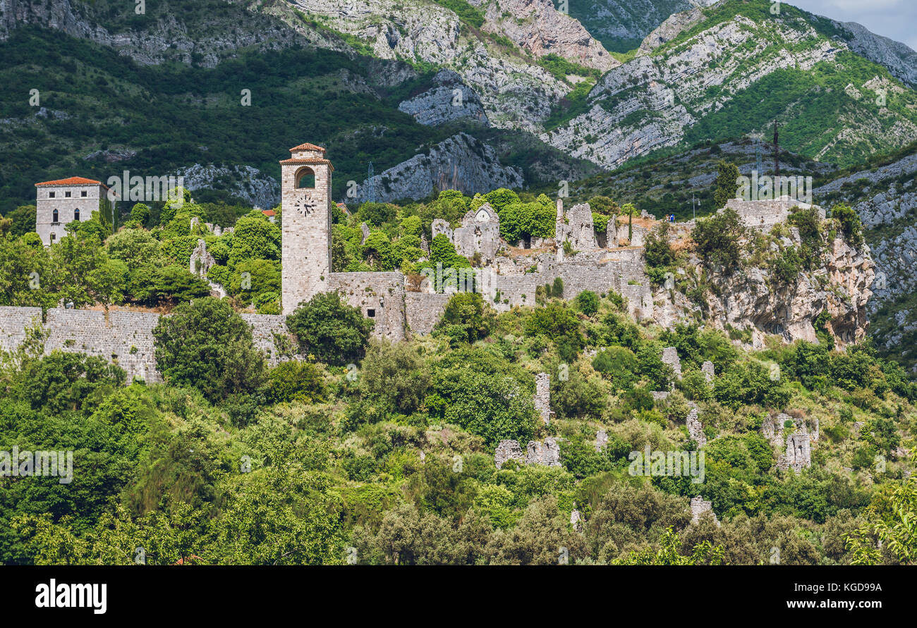 Fortress in Stari Bar (Old Bar) - small town near Bar city, part of Bar ...