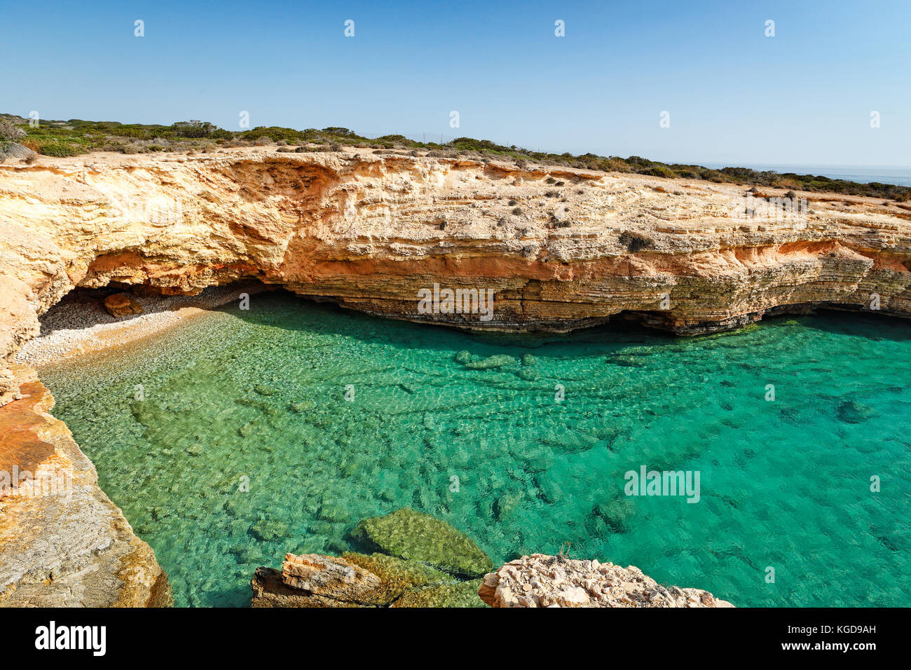 A beach of Koufonissi island in Cyclades, Greece Stock Photo - Alamy
