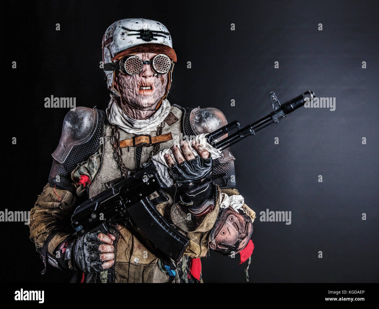 Post apoc beast survivor Stock Photo - Alamy
