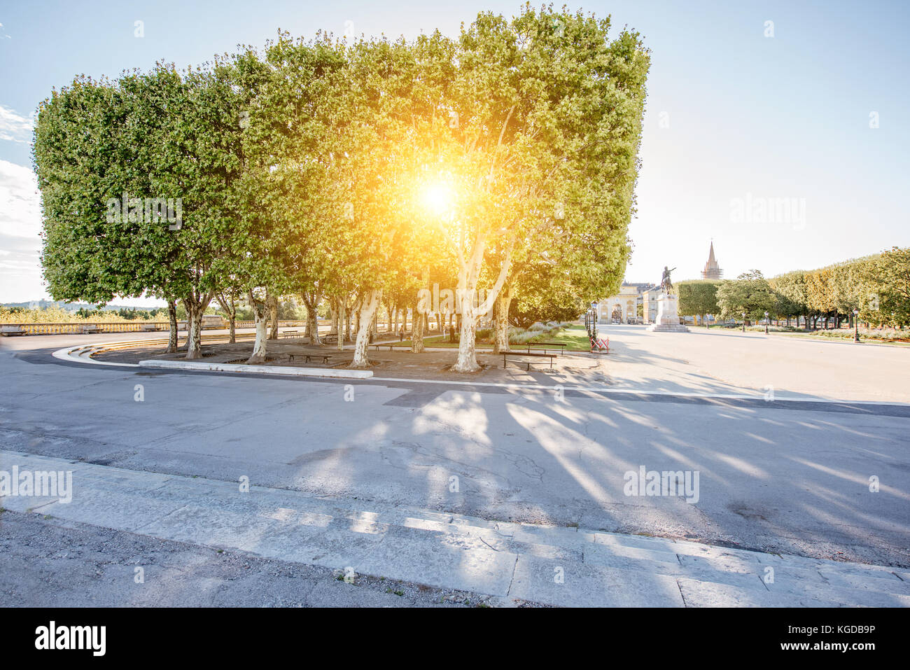 Montpellier city in France Stock Photo - Alamy