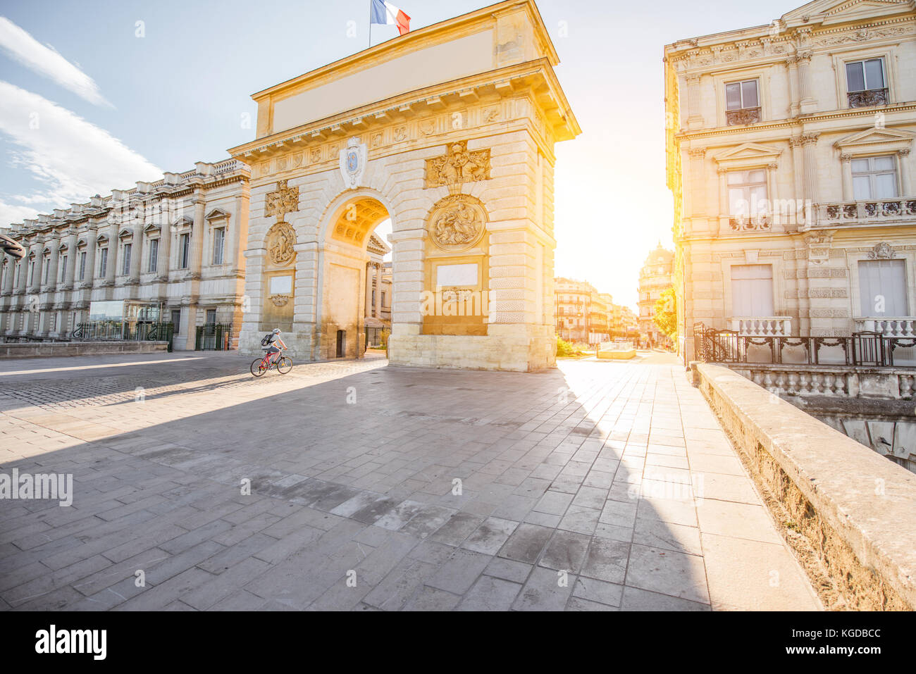 Montpellier flag hi-res stock photography and images - Alamy