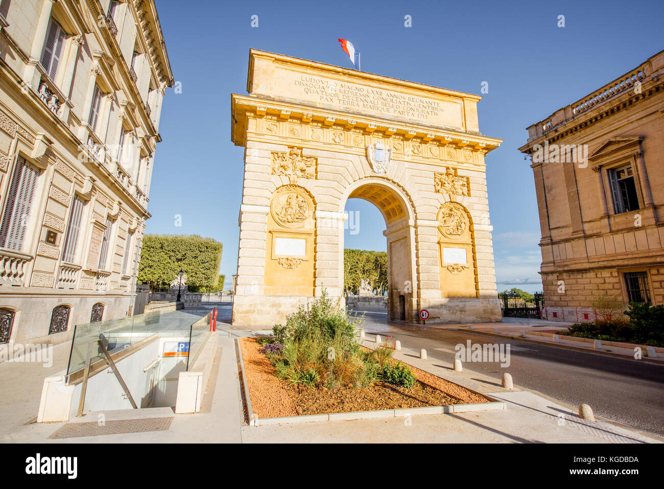 Montpellier city in France Stock Photo - Alamy