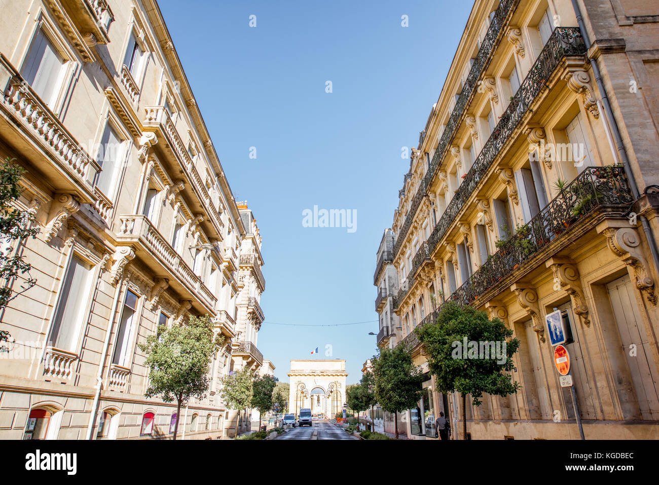 Montpellier city in France Stock Photo - Alamy