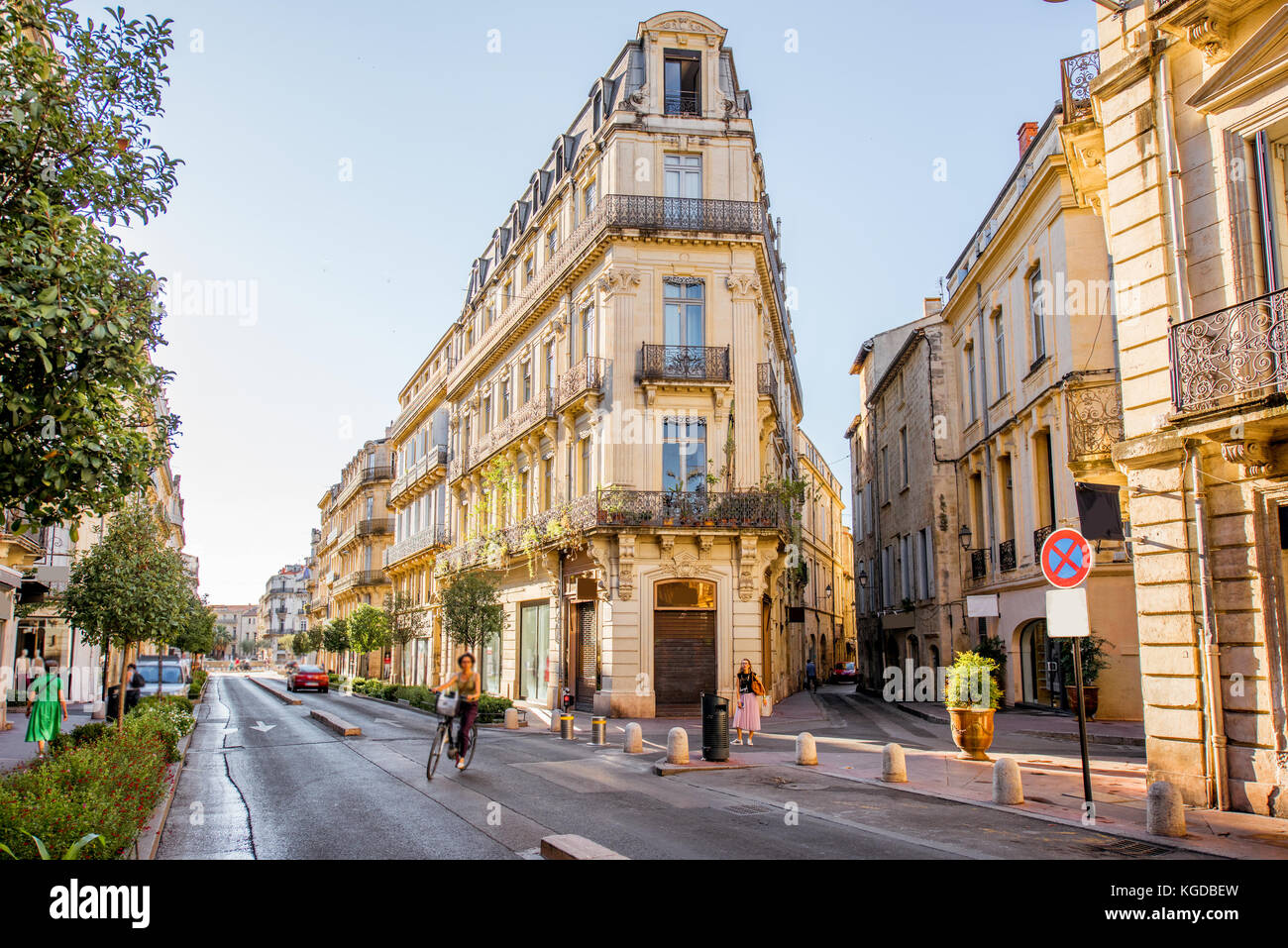 Montpellier city in France Stock Photo - Alamy