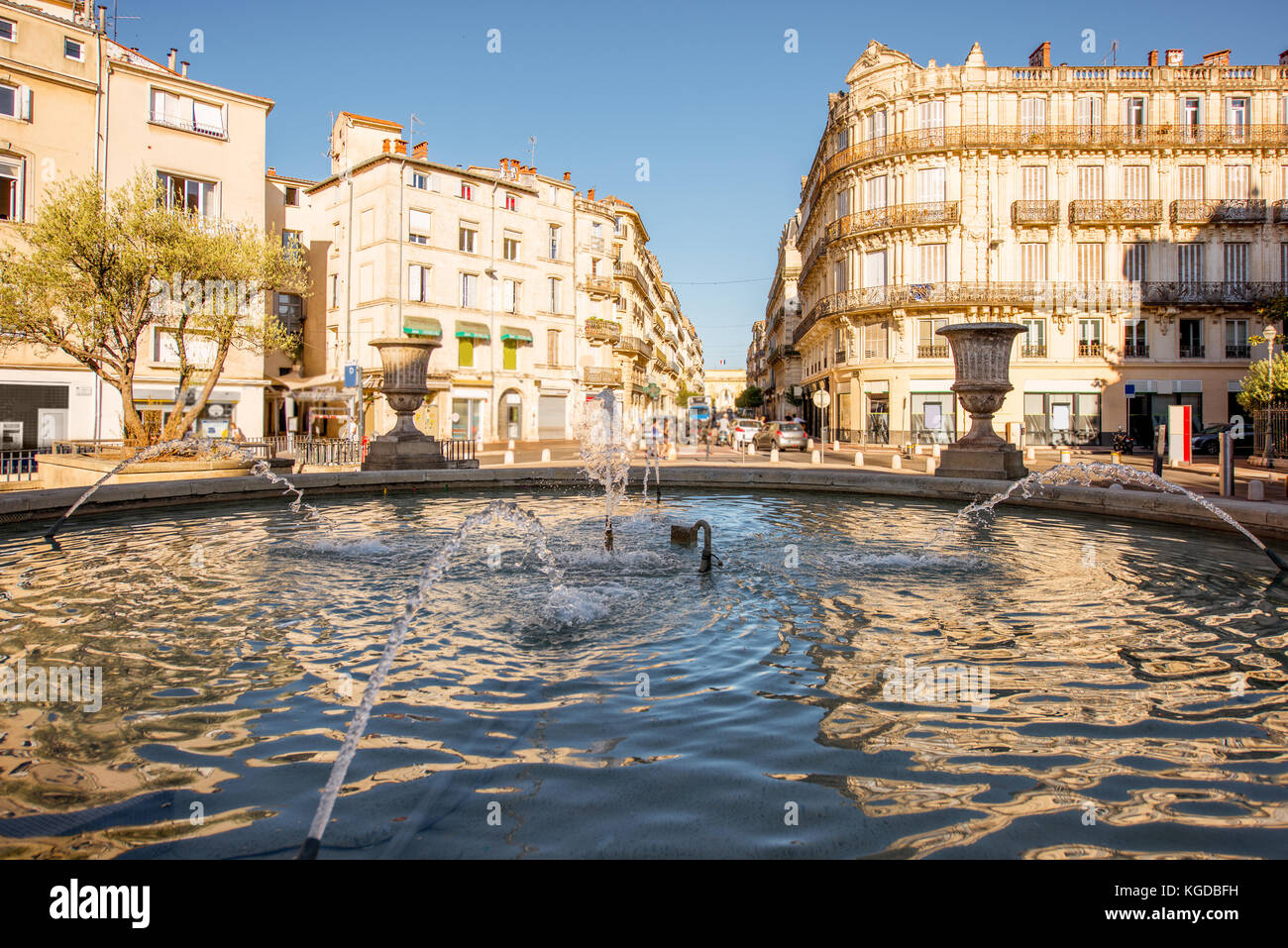 Montpellier city in France Stock Photo - Alamy