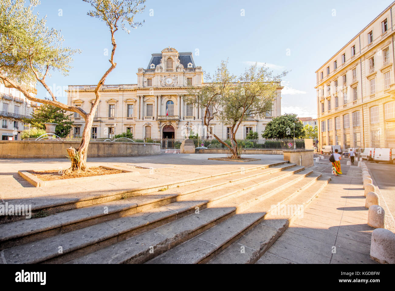 Montpellier city in France Stock Photo - Alamy