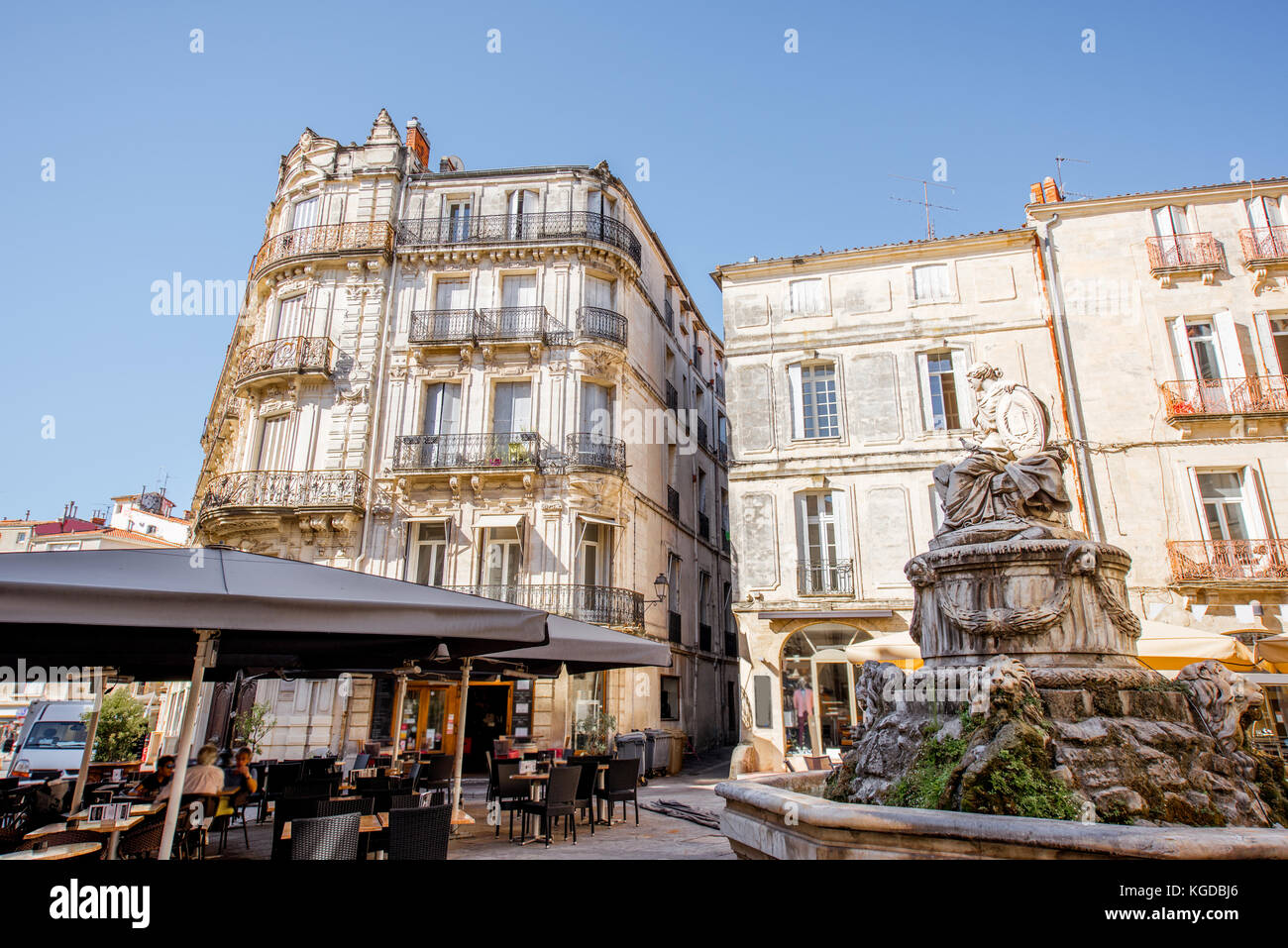 Montpellier city in France Stock Photo - Alamy