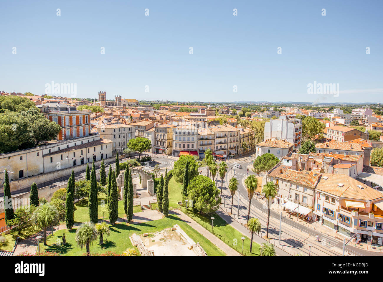 Montpellier, france landscape hi-res stock photography and images - Alamy