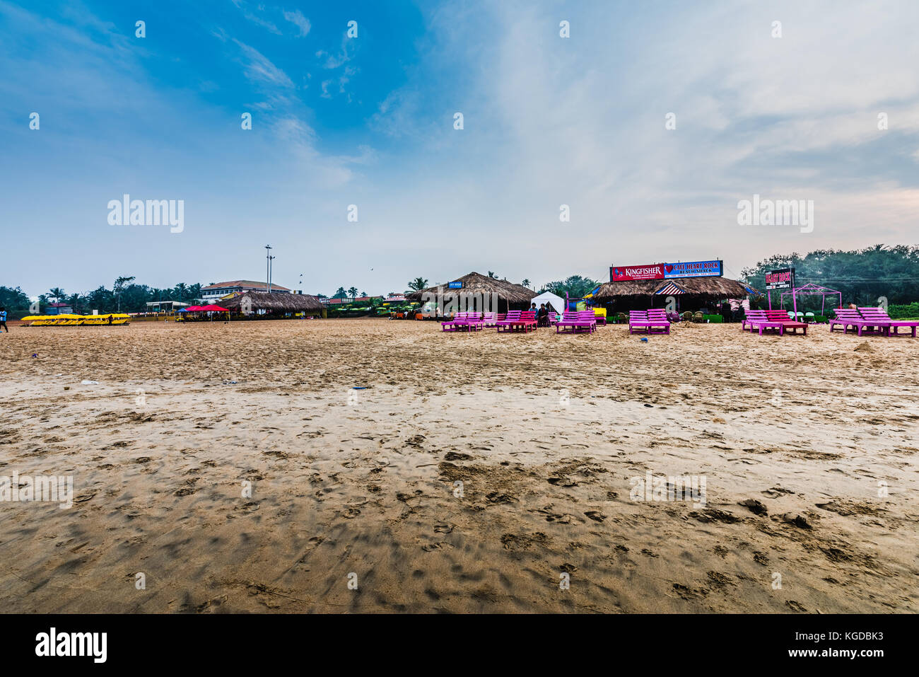 Calangute beach goa hi-res stock photography and images - Alamy