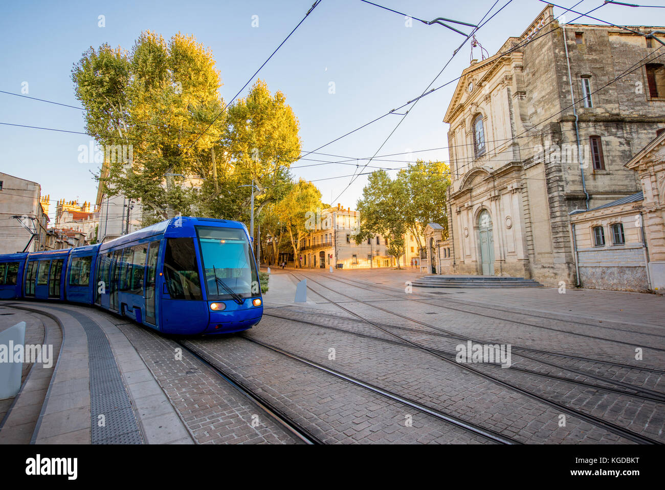 Montpellier city in France Stock Photo - Alamy