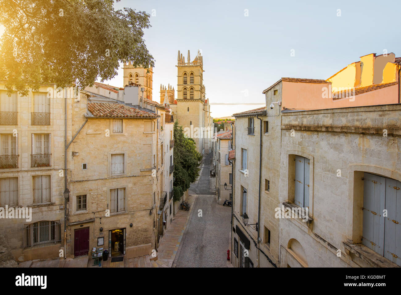 Montpellier city in France Stock Photo - Alamy