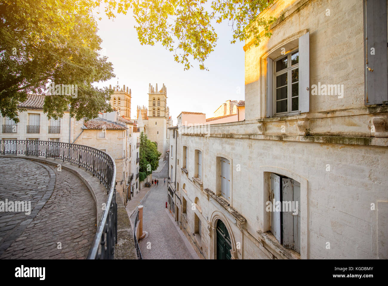 Montpellier city in France Stock Photo - Alamy