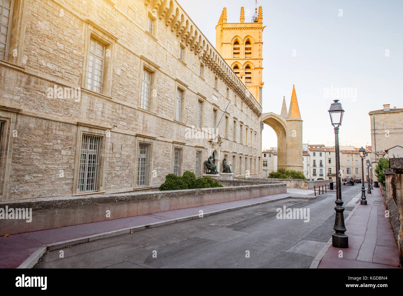 Montpellier city in France Stock Photo - Alamy